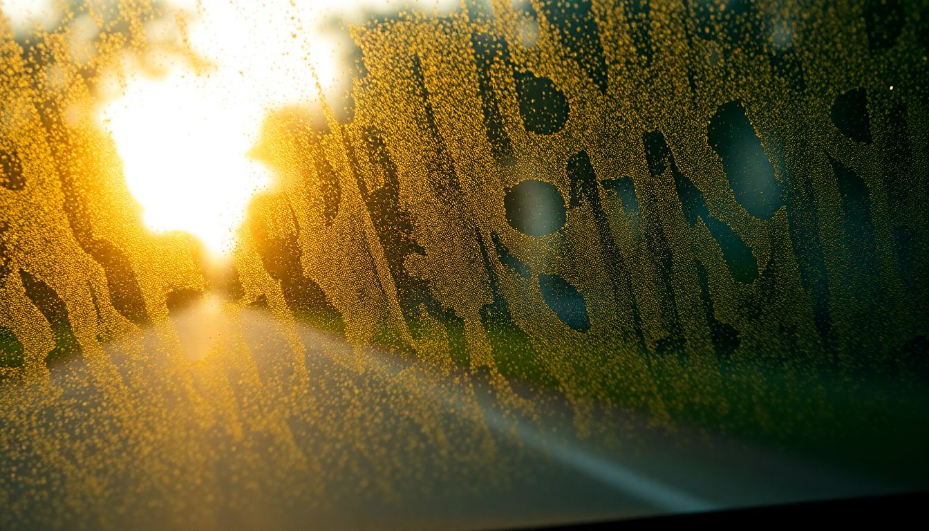 How To Keep Your Windshield Crystal Clear In Houston’s Pollen Season